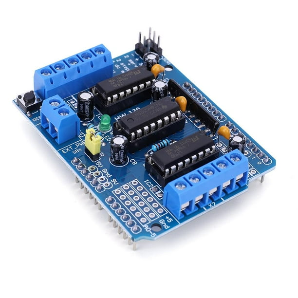 L293D DC Motor Drive Shield Paso a paso 4.5-36V 4CH Motor Control ...