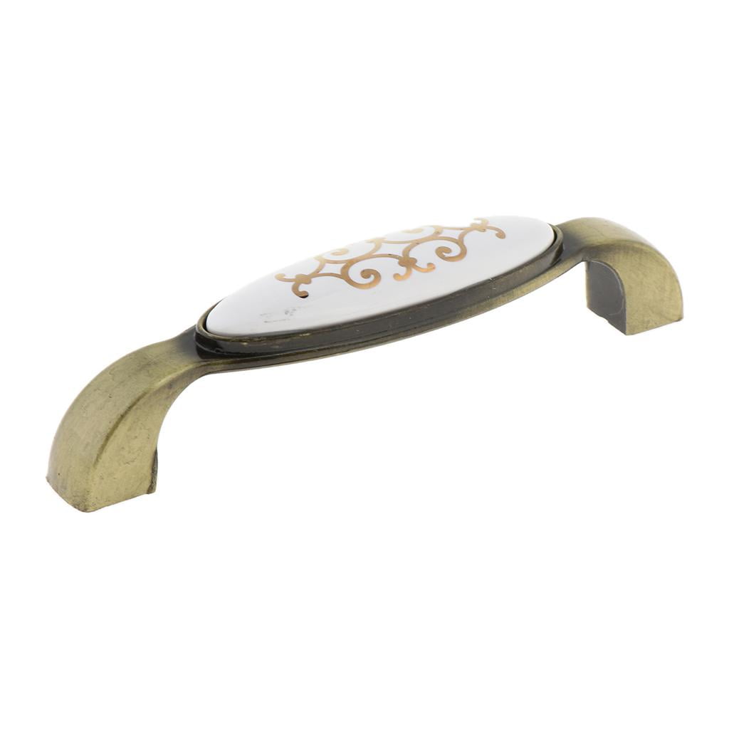 Ceramic Door Handles European Antique Furniture Handles Drawer Pulls ...