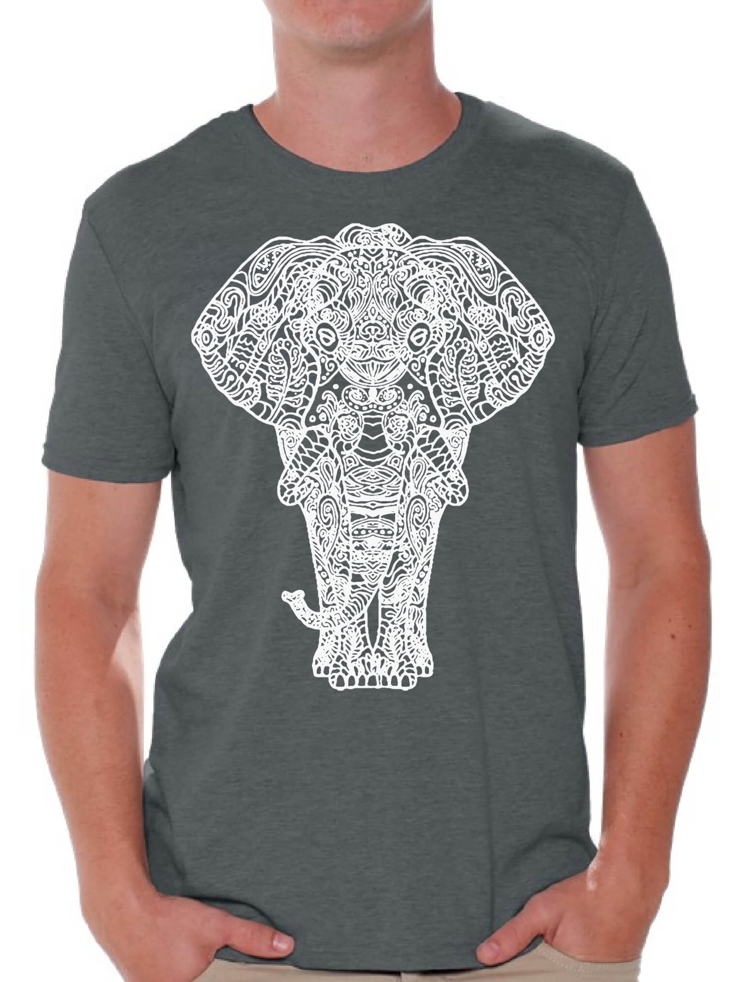 Awkward Styles Elephant T Shirt for Men Patterned Shirts for Men Men's ...