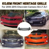 Kojem Front Bumper Upper Grille for Chevy Camaro Convertible SS LT ZL1 ...