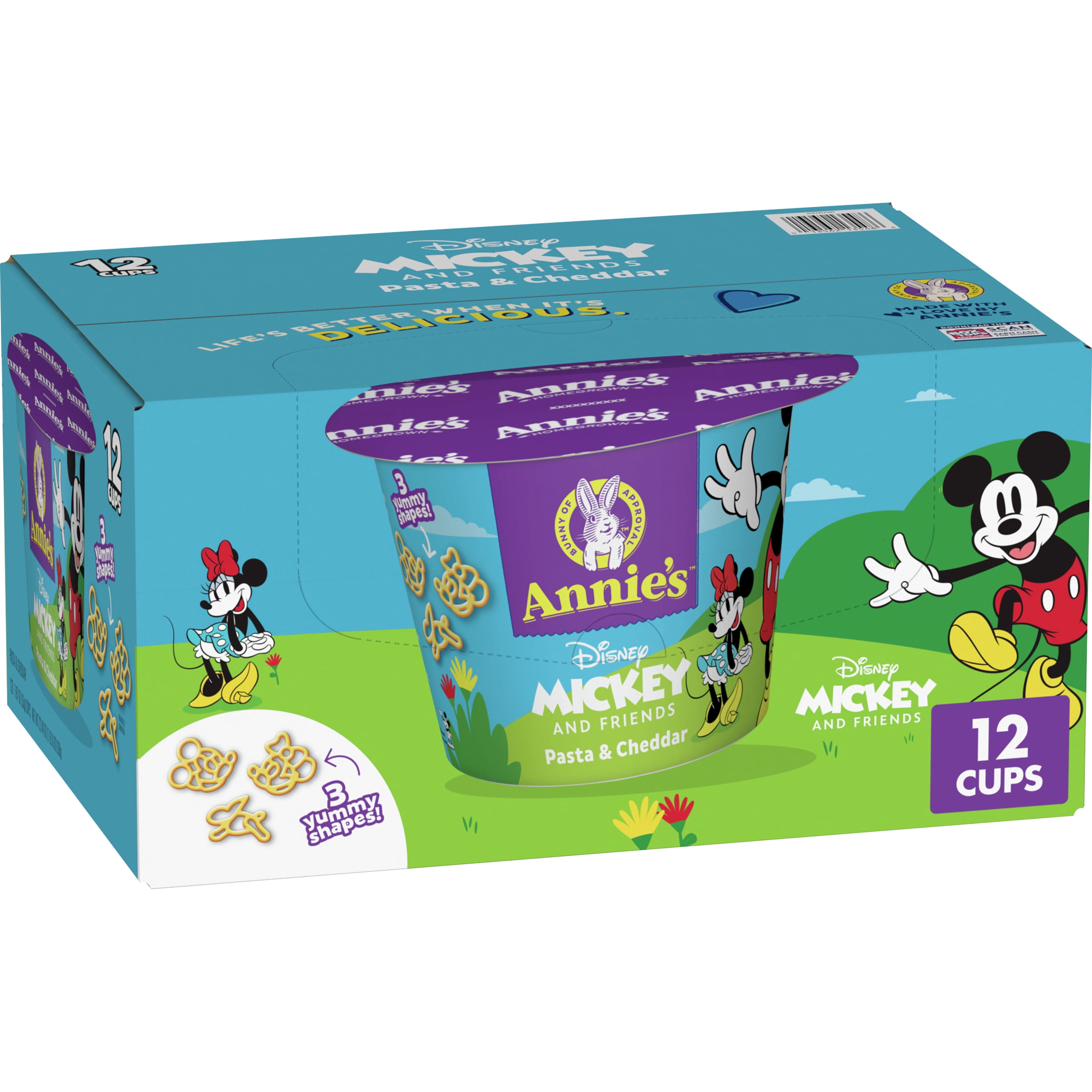 Annie's Disney Mickey & Friends, Macaroni and Cheese Dinner, Pasta ...