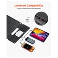 30W Foldable Solar Panel Charger, N-Type Monocrystalline 24% Efficient ...