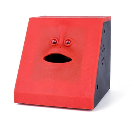 Merkmak Coin Bank Electric Piggy Bank Money Electric Face Coin Bank ...