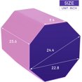CL.HPAHKL Gymnastics Octagon Mat 24"x26" Skill Shape Tumbling ...