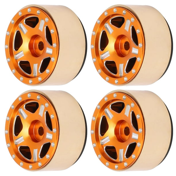 Bujes de rueda para Axial SC, 4 piezas RC Bead Lock Bujes de rueda RC ...
