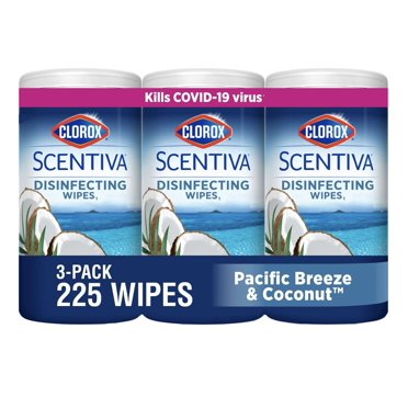 Clorox, CLO30824CT, Hydrogen Peroxide Disinfecting Wipes, 6 / Carton ...