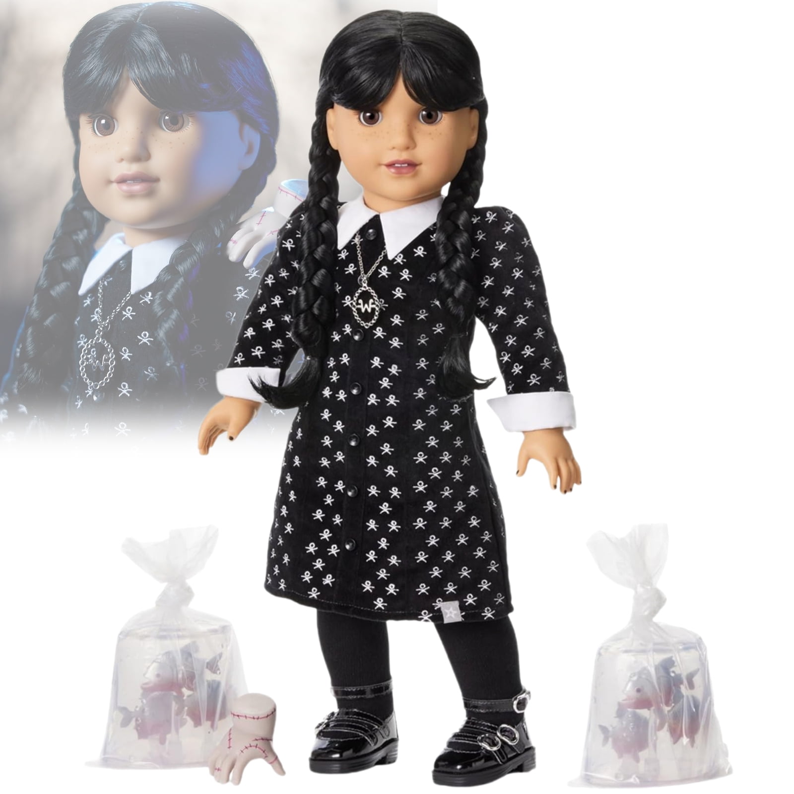 Click here for Shkhoas 2025 New Wednesday Doll 18-Inch Size With... prices