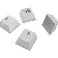 RREGER-Gaming - GPBT Backlit Keycaps (White) Translucent Shine Through ...