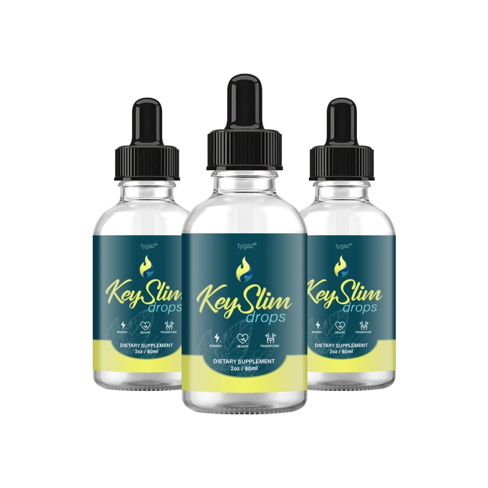 (3 Pack) Key Slim Liquid Drops - Key Slim Liquid Weight Loss Drops ...