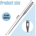 50 Pcs Size 80/12 Universal Embroidery Sewing Machine Needles ...