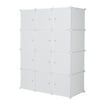 UBesGoo 12 Cubes Modular Portable Closet Wardrobe, Bedroom Storage ...
