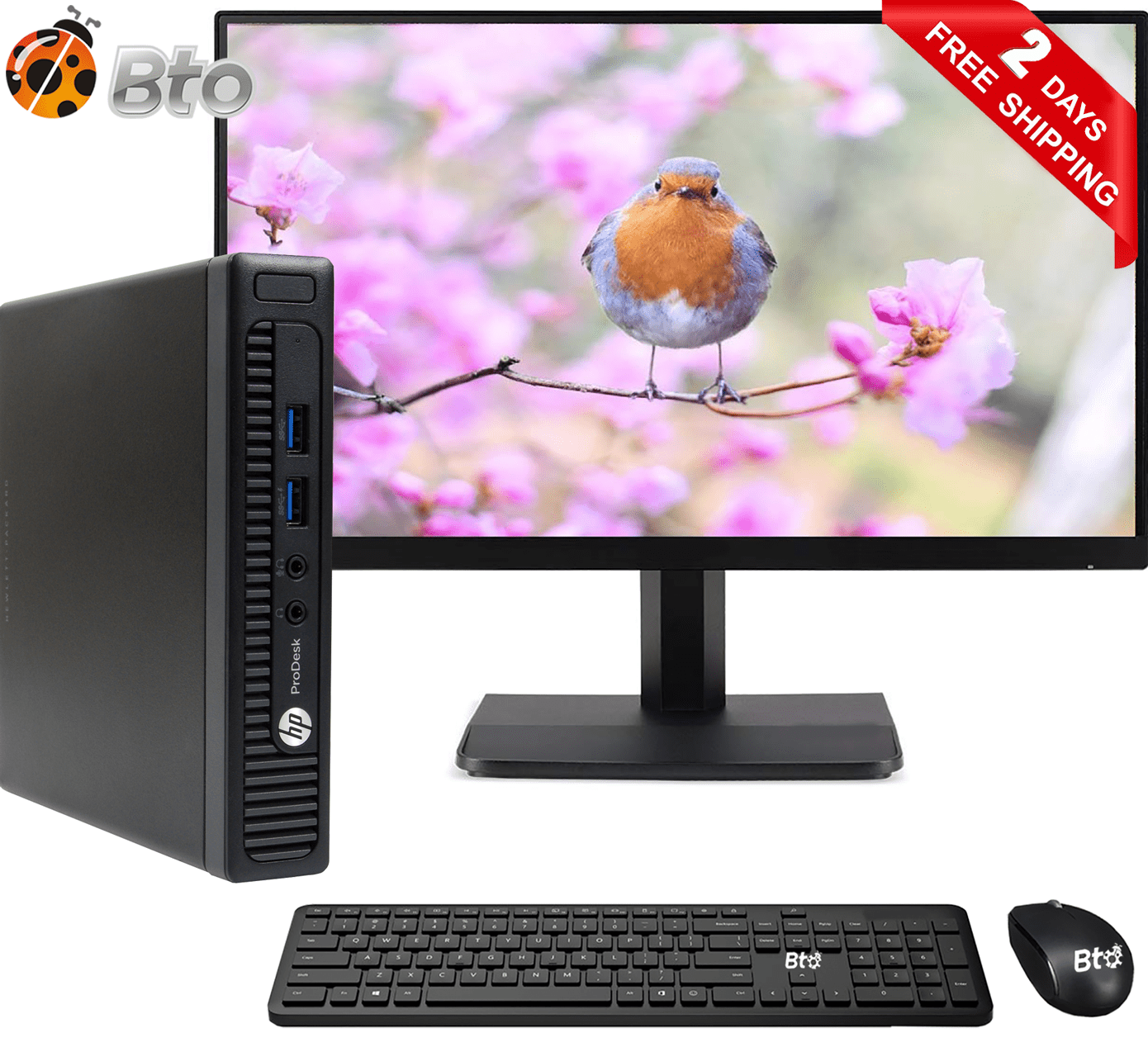 Restored HP 600G1 Tiny Desktop Micro Computer PC Intel Core i5 4th Gen ...