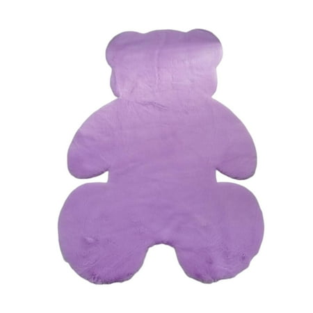 Bear Shaped Area Rug Floor Mat Soft Carpet for Home Playroom Porch ...