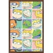 Nickelodeon Rugrats Grid Wall Poster, 14.725" x 22.375", Framed ...