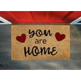 Printed Coir Doormat Welcome Mat Entry, Front Door Outdoor/Indoor Rug ...
