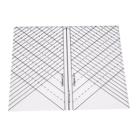 Arc Quilting Straight Ruler Sewing Machine Ruler for Quilting Sewing ...