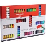 Amsterdam Standard Acrylic Paint, 72 Color Set - Walmart.com