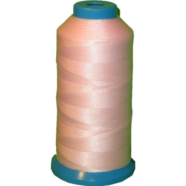 Baby Pink Bonded Nylon Sewing Thread T70 #69 1500 Yard for Outdoor ...