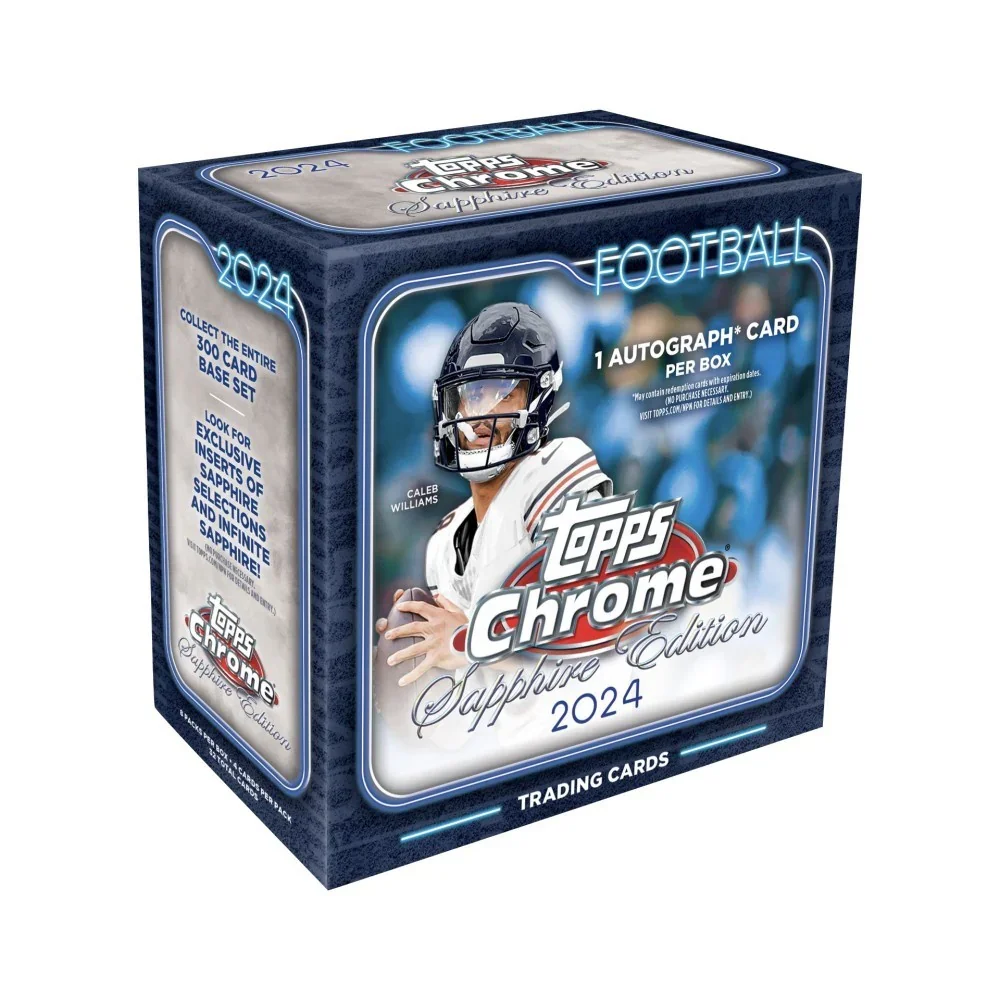 Click here for 2024 Topps Chrome Football Sapphire Hobby Box prices