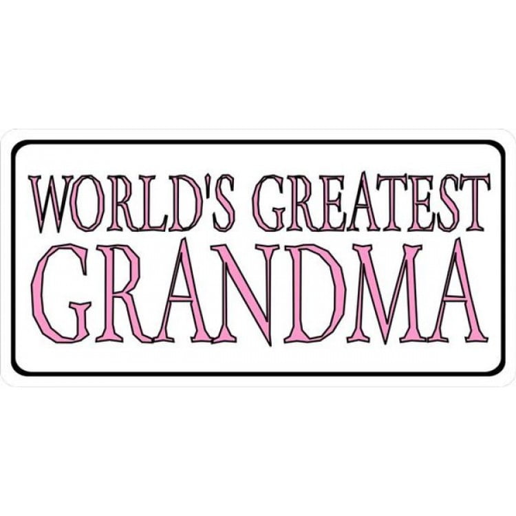 Click here for License Plates Online Worlds Greatest Grandma Phot... prices