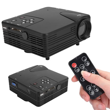 Mini Projector, Portable Projector, 12V 2A 1920x1080 For Home Cinema ...