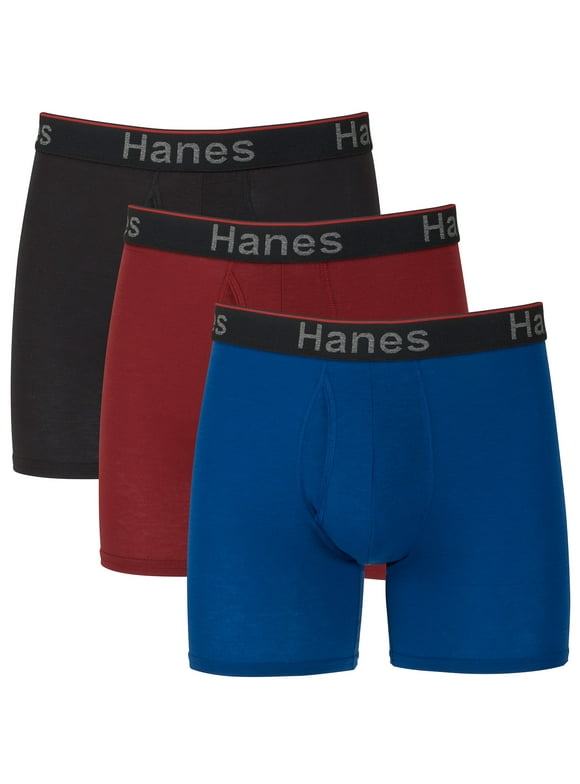 Hanes Men's Comfort Flex Fit Lightweight Mesh Boxer Brief