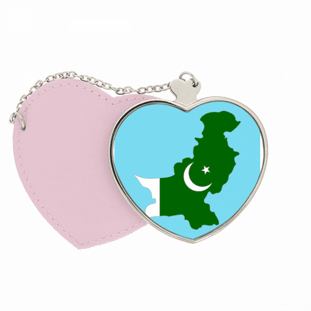 El Pakistán mapa Plato Nacional país Bolsa de viaje Mirror maquillaje ...