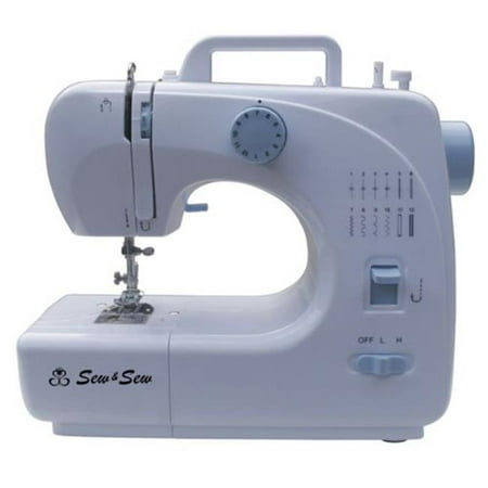 Michley SS-508 12-Stitch Desktop Mechanical Sewing Machine, Blue ...