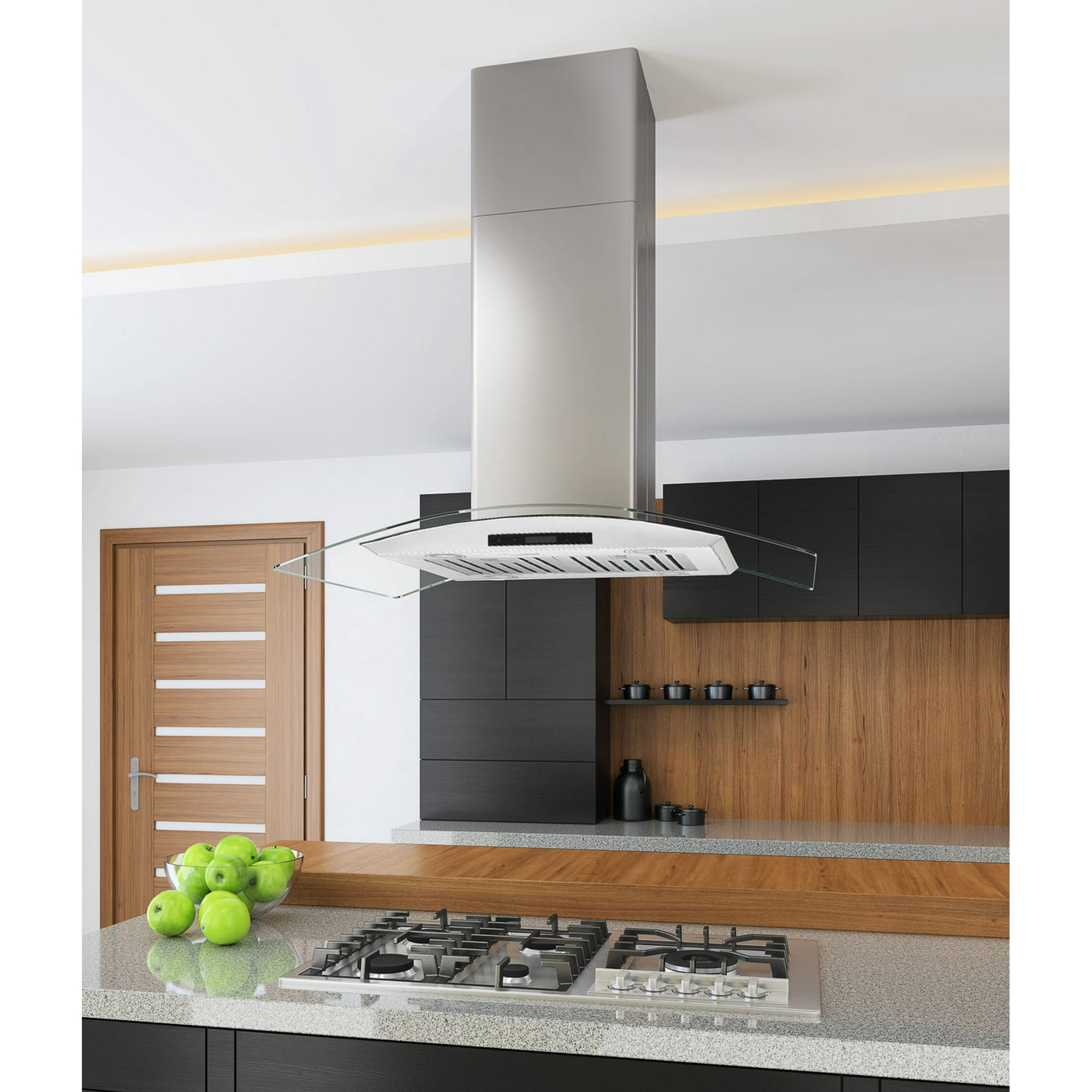 Click here for Ancona Igcb636 36 Island Glass Range Hood In Stain... prices