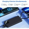 JvGoal 10000mAh Portable Charger Power Bank with Cables, 22.5W Fast ...