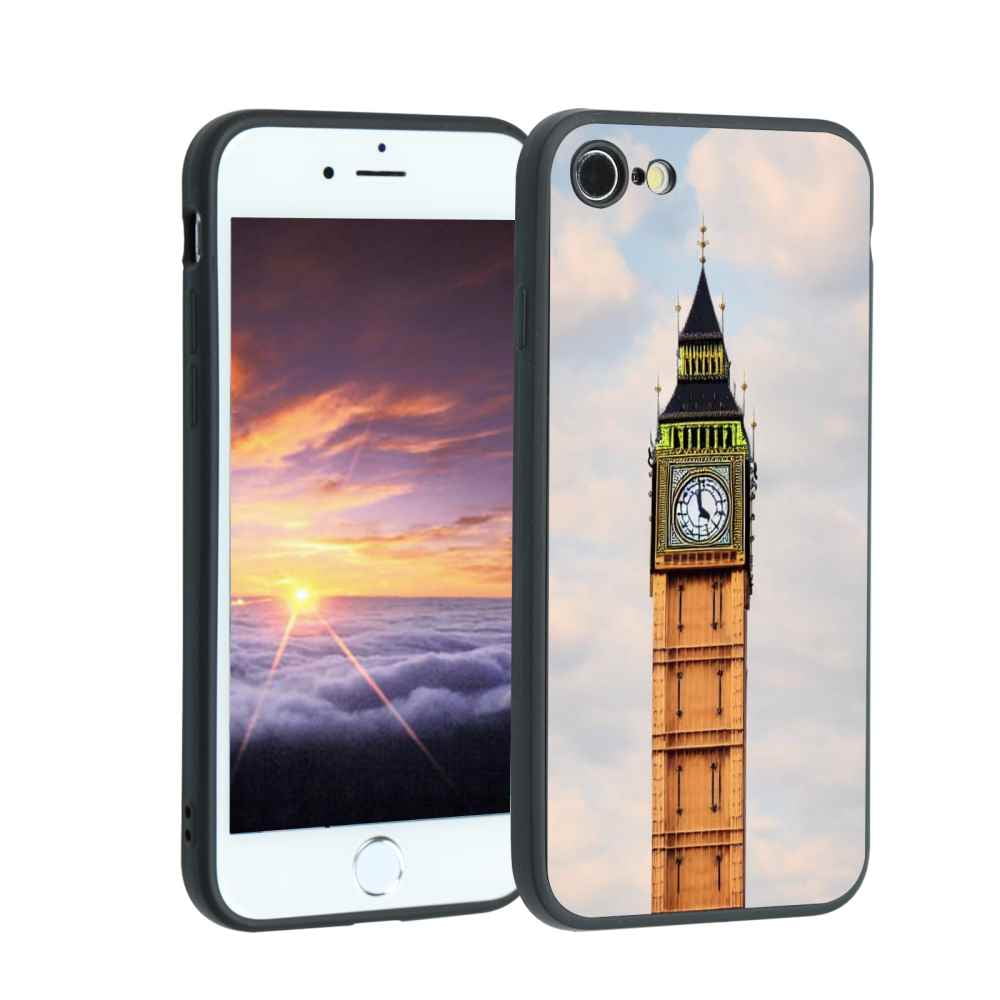 Compatible with iPhone 7 Phone Case, big-ben Case Silicone Protective ...