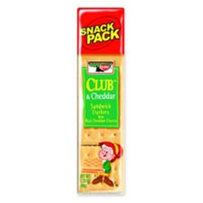 DDI 934038 Keebler Club/Cheddar Crackers 1.8 oz 8 Crackers/PK 12/BX ...