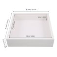 SEWOART Specimen Display Box with Glass Top Wooden Frame for Flower ...