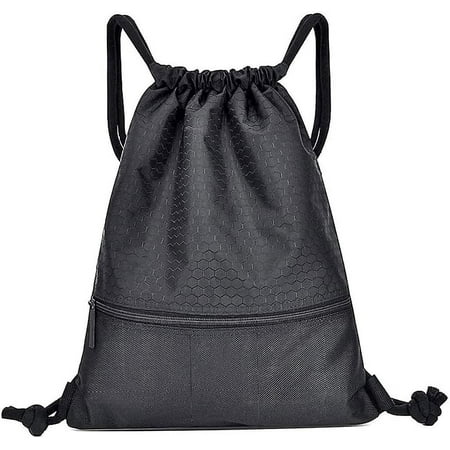 Drawstring Bag Gym Sack Bag String Swim Waterproof Backpack With ...
