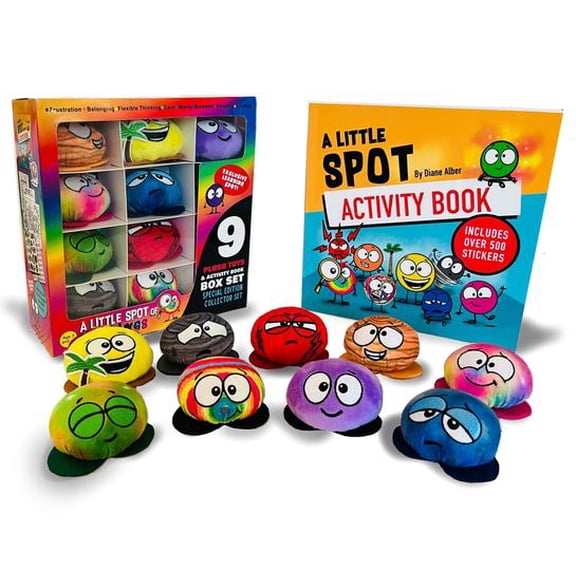 A Little Spot of Emotion 8 Plush Toys with Feelings Book Box Set ...