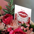 3drose, Image of Big Lips on Red Hearts Say Happy Valentines Day, 12 ...