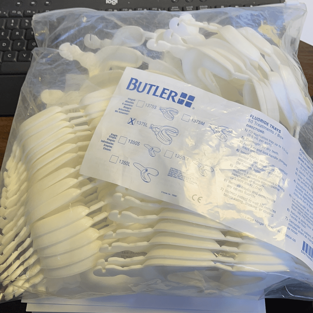 Butler Fluoride Trays - Hinged-style - Large 1375L - Walmart.com