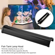 Tetra LED Hood 16 inches by 8 Inches, Low-Profile Aquarium Hood with ...