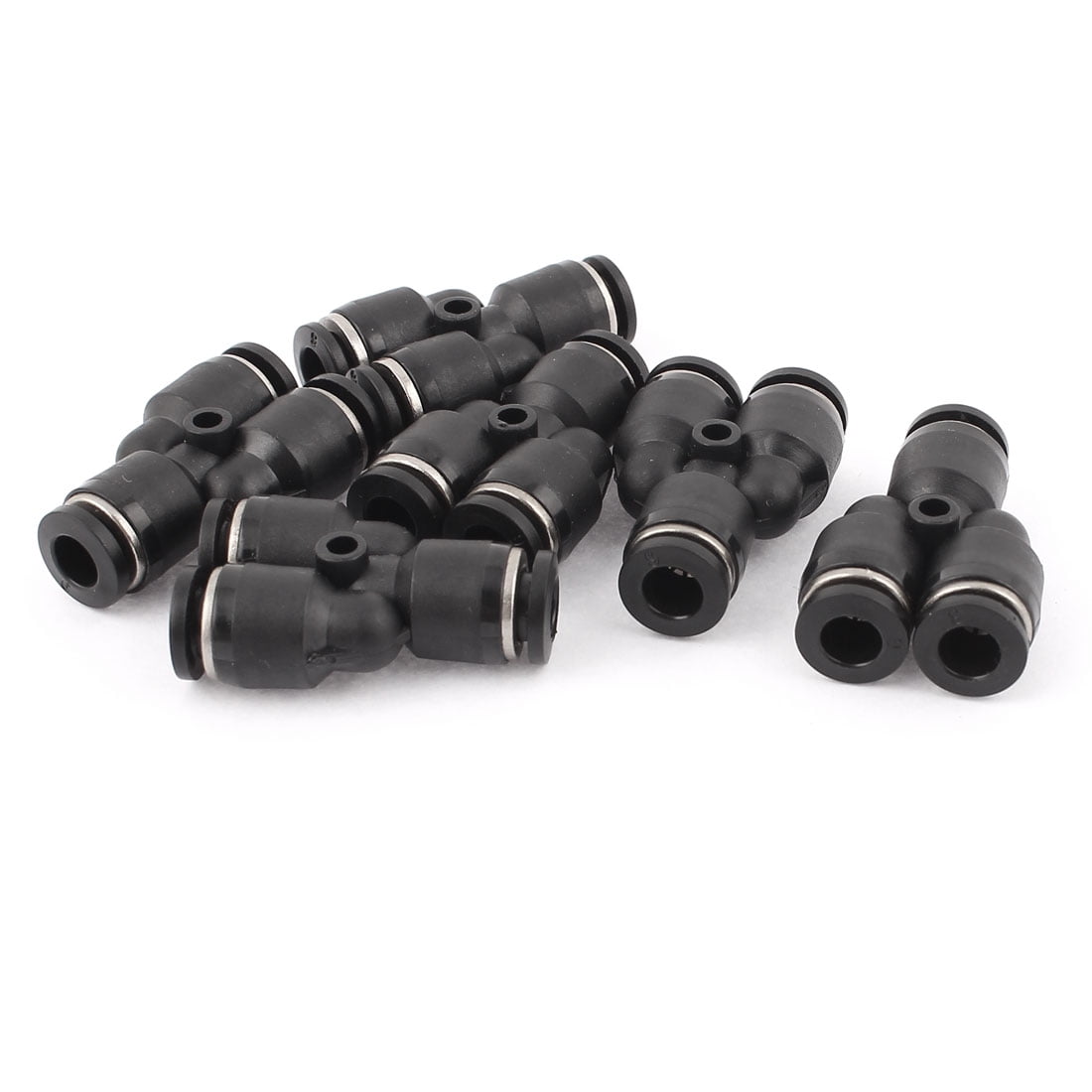 6Pcs 6mm to 6mm 3-Ports Y Splitter Push in Tube Air Pneumatic Pipe ...
