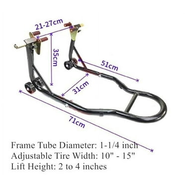 Motorcycle Stands, 2200 Lbs Capacity Front Rear Wheels Lift Combo with ...