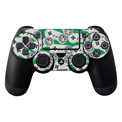 Skin Decal Wrap For Sony Ps4 Controller Retro Controllers 1 Walmart