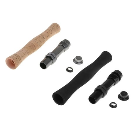 Fly Rod Cork/EVA Handle Fishing Rod Handle Grip Kit for Rod Building ...