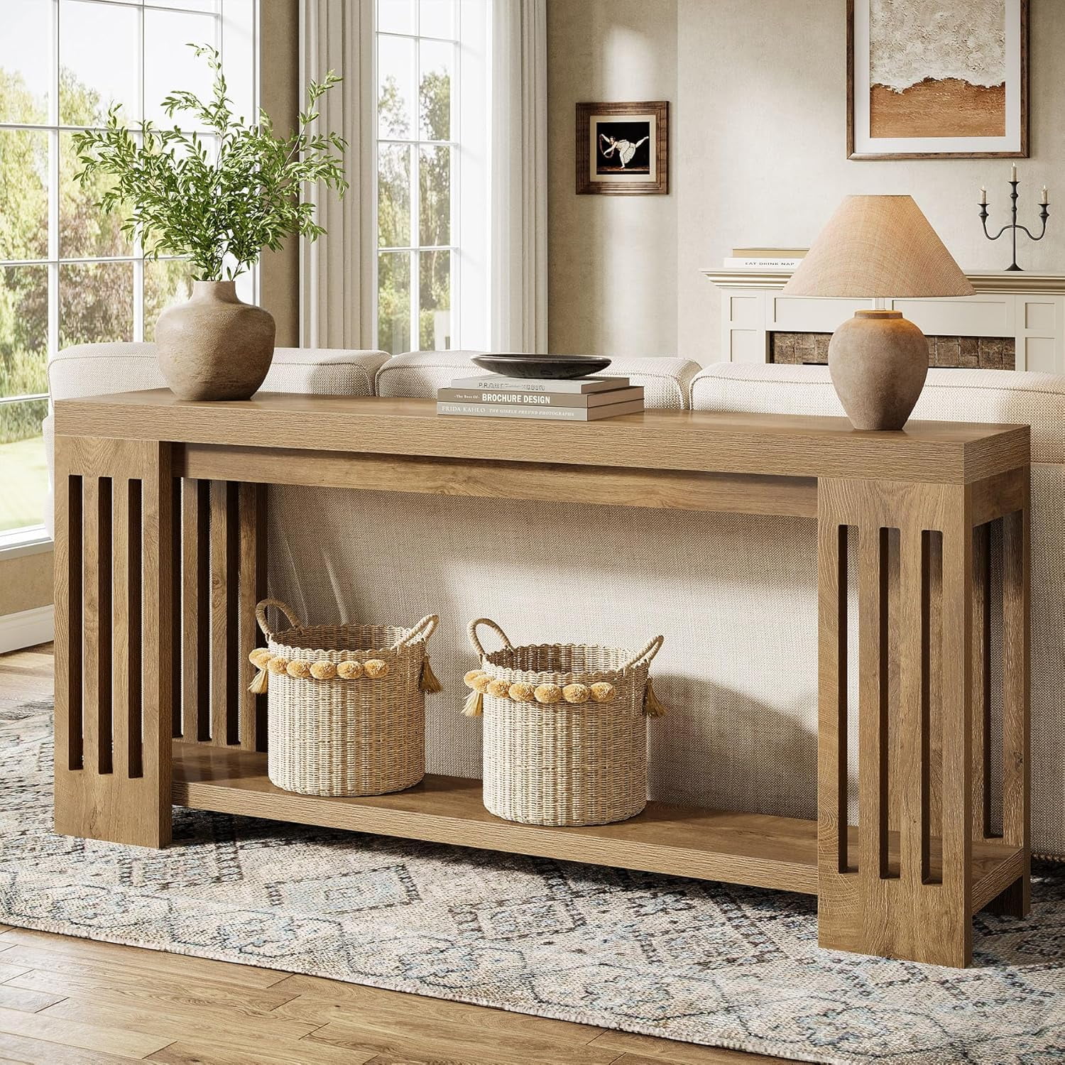 Click here for Tribesigns 70.9-Inch Extra Long Entryway Table  2-... prices