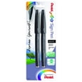 Pentel Sign Pen Set, Black, 2/Pkg. - Walmart.com