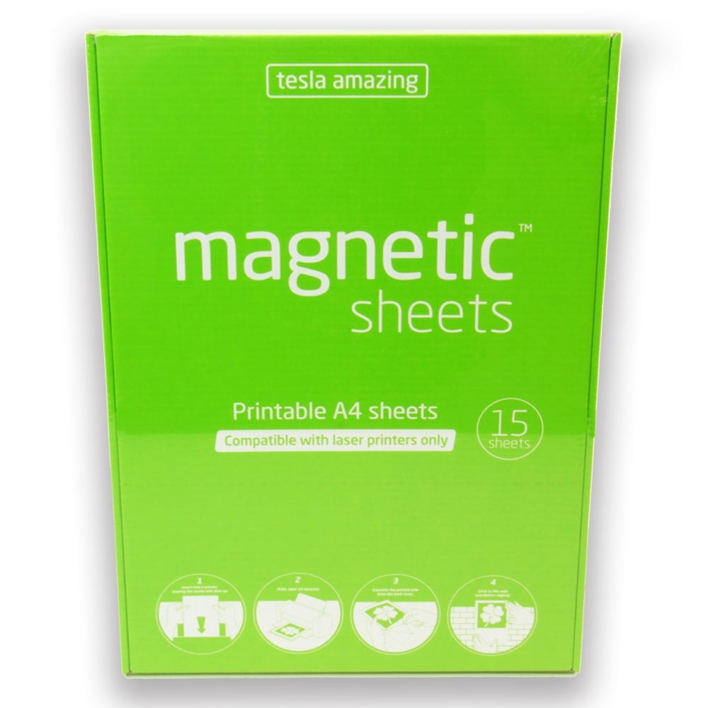 Tesla Amazing Printable Magnetic A4 Pad - 210mm x 297mm (Pack of 50 ...