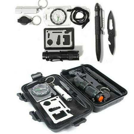 Survival Kit Emergency Tools Military Camping Tactical Outdoor Disaster ...