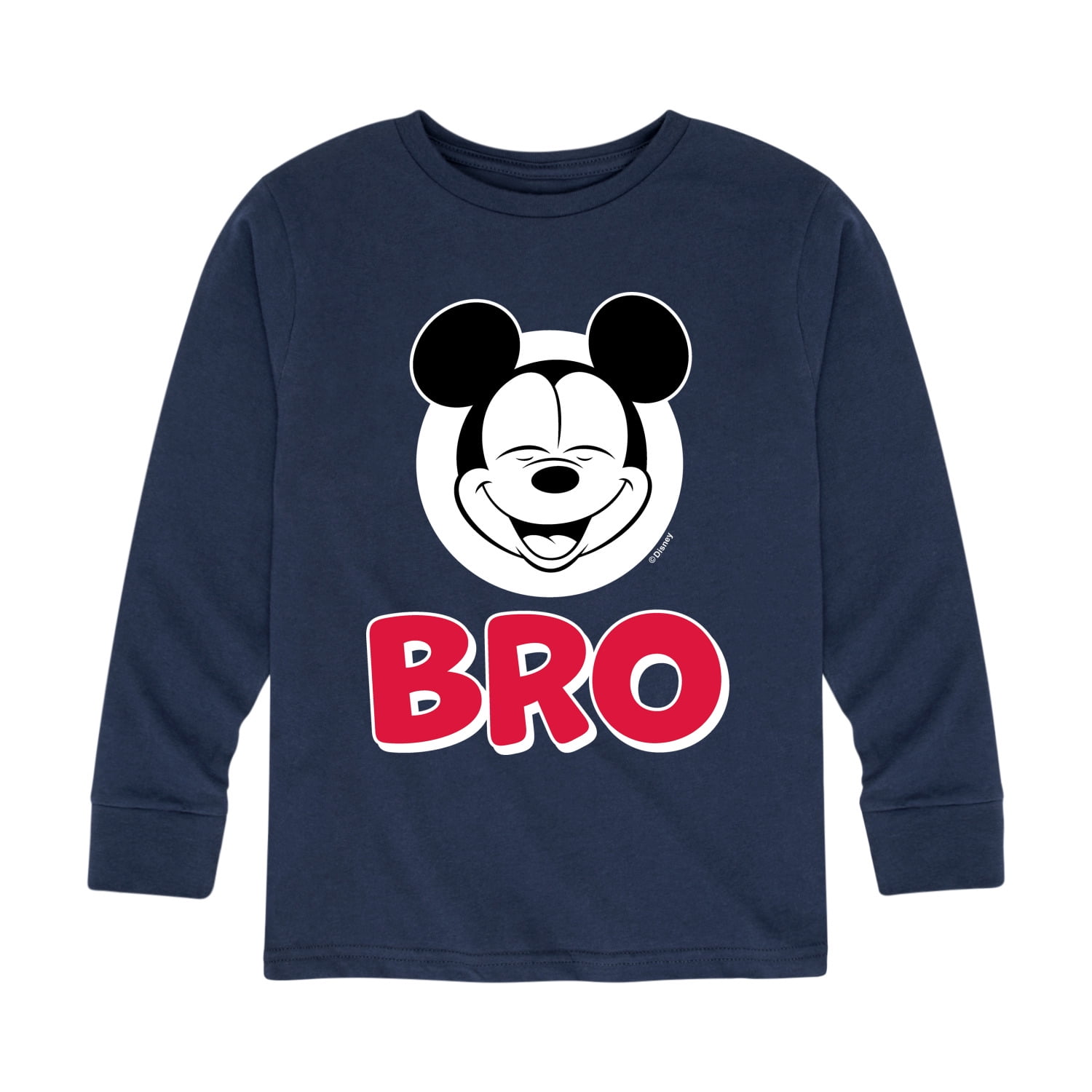 Disney Jr. Mickey & Friends - Sibling Tee - Mickey Bro - Youth Long ...