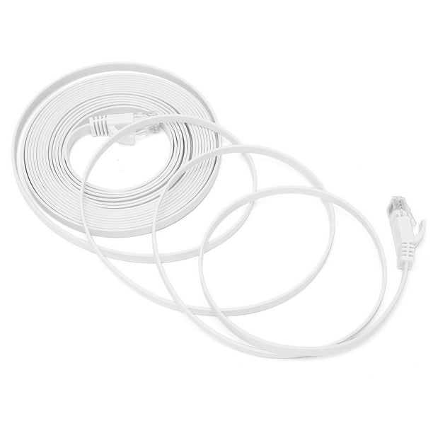 Cable de red de cobre plano, cable Ethernet CAT6, cable trenzado con ...