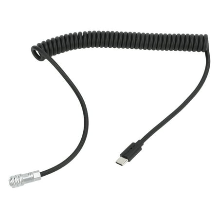 Trigger Coiled Power Cable, USB C Coiled Cable 2 Pin Self Locking ...