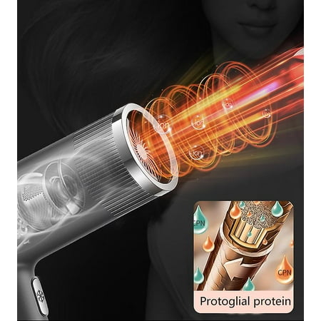 Most Powerful Hair Dryer Blow Dryer With Diffuser Hot Cold Air Styling ...